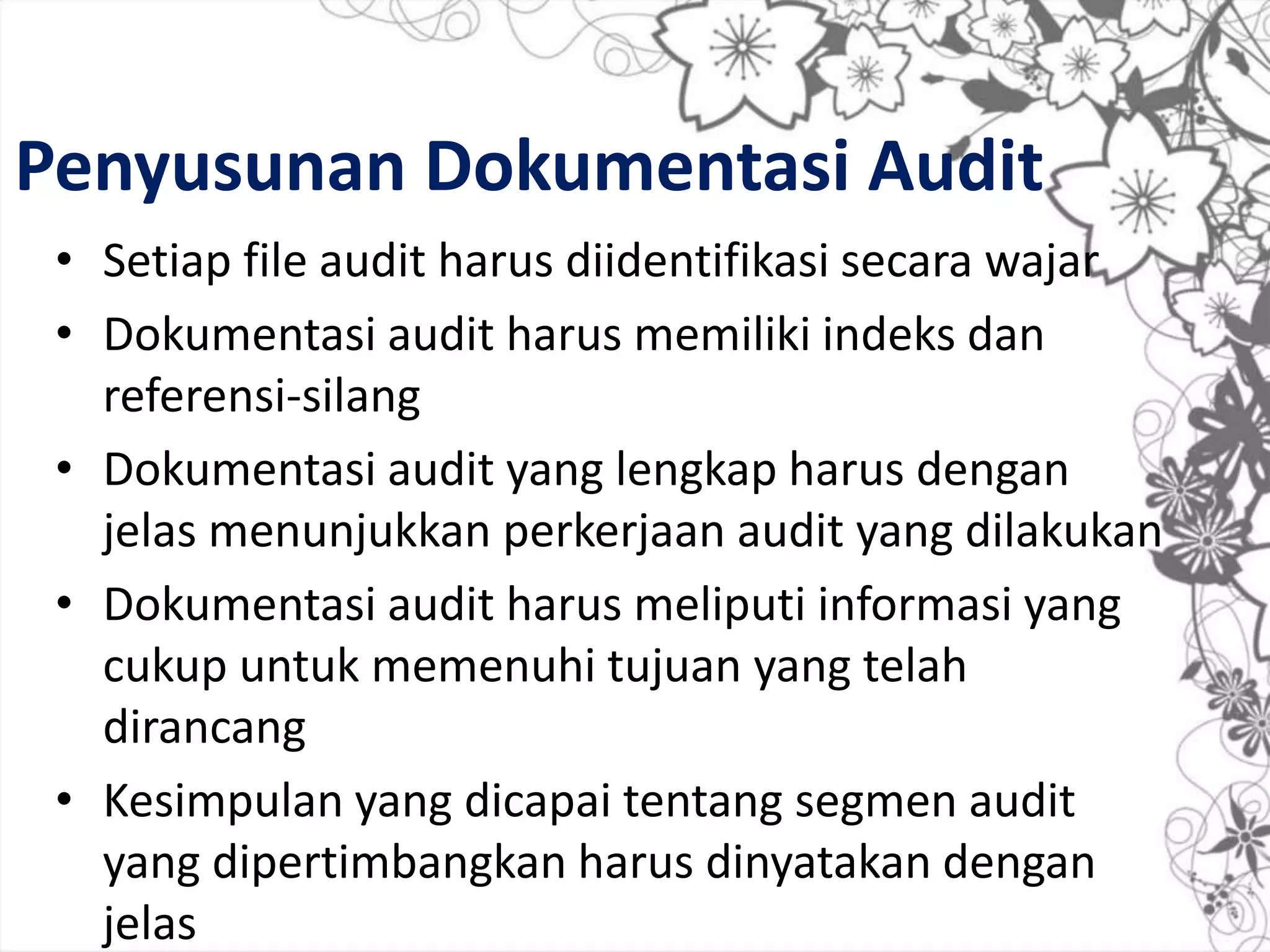 Chapter 7 - Bukti Audit | PPTX