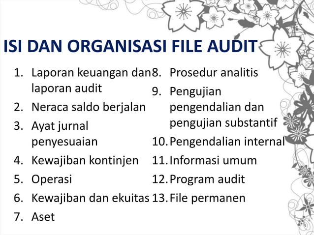 Chapter 7 - Bukti Audit | PPTX