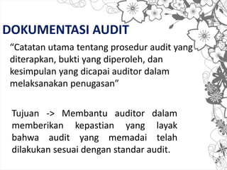 Chapter 7 - Bukti Audit | PPTX