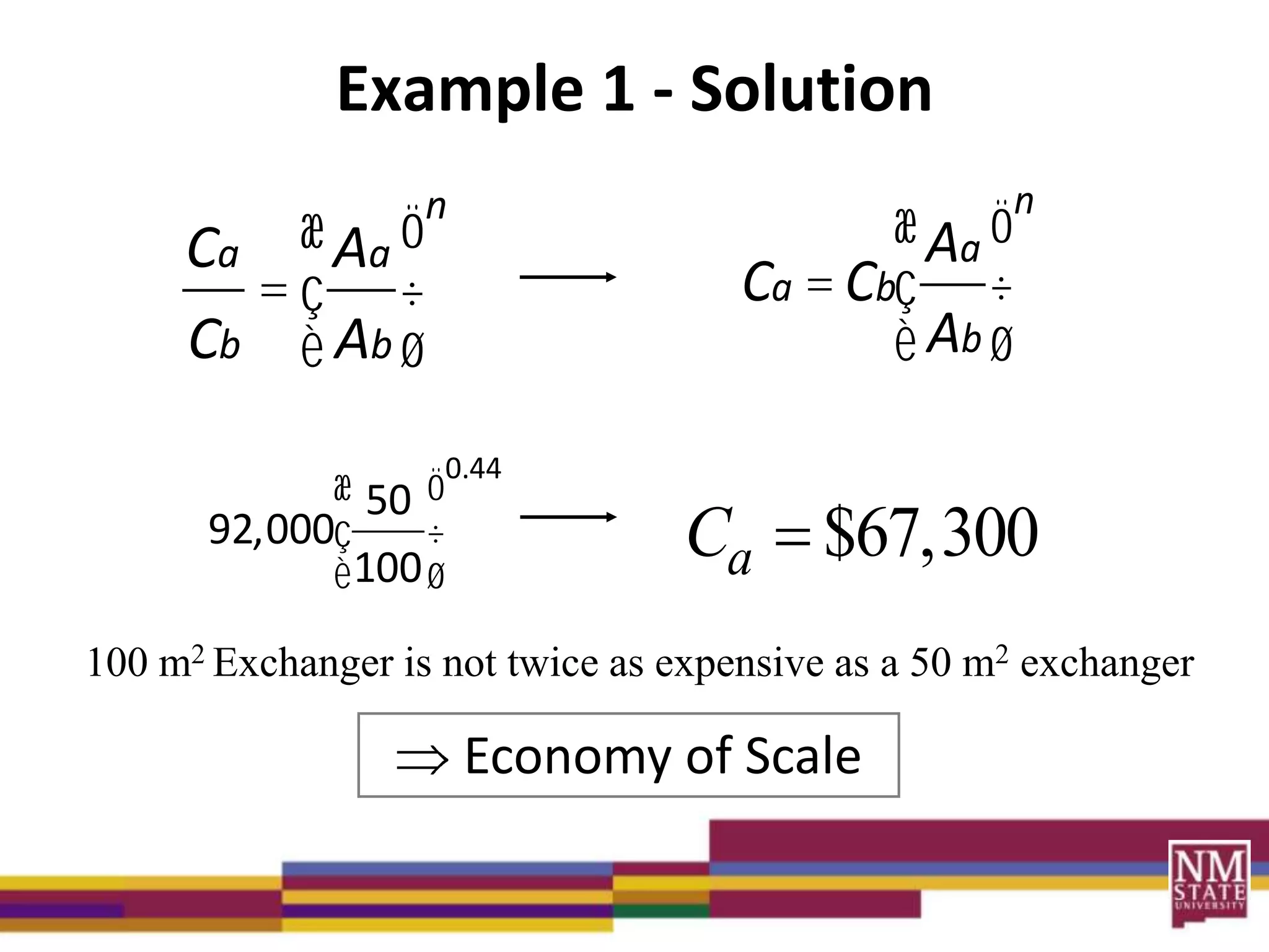 Chapter 7 capital cost estimation | PPTX