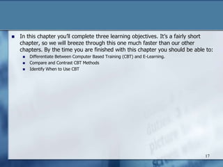 Computer Based Training Methods | PPTX
