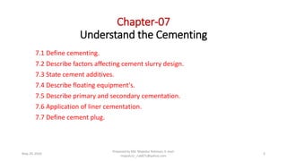 Cementing | PPTX