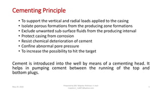 Cementing | PPTX
