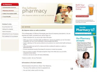 Characteristics of pharmacy services | PPTX