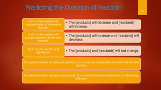 Chapter 7 chemical eqilibrium | PPTX | Chemistry | Science