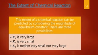 Chapter 7 chemical eqilibrium | PPTX