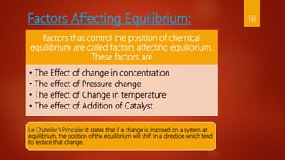 Chapter 7 chemical eqilibrium | PPTX | Chemistry | Science