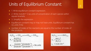 Chapter 7 chemical eqilibrium | PPTX | Chemistry | Science