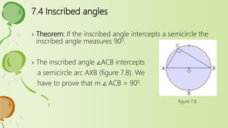 Inscribed Angle Semicircle