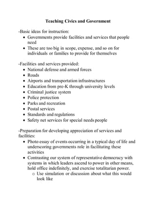 Chapter 7 Civics and Gov. Journey Tool | PDF