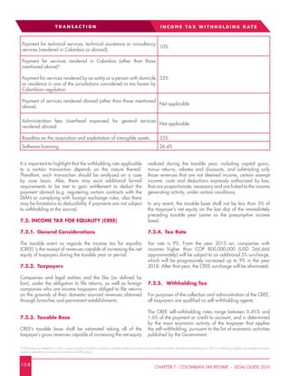 Colombian tax regime | PDF | Business Accounting & Finance | Business