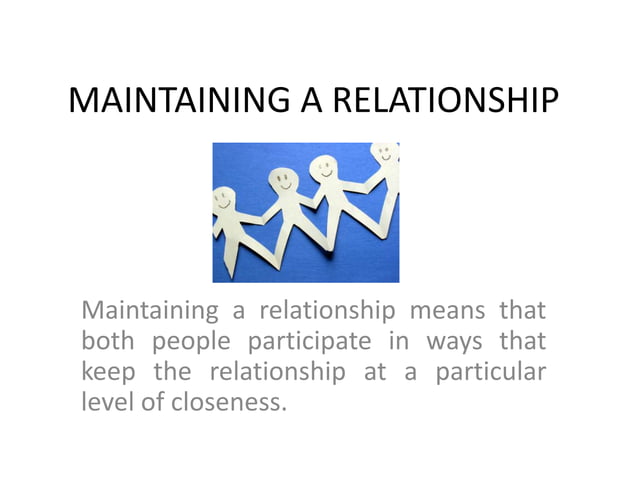 Chapter 7 (communication in the stages of relationships) | PPTX ...