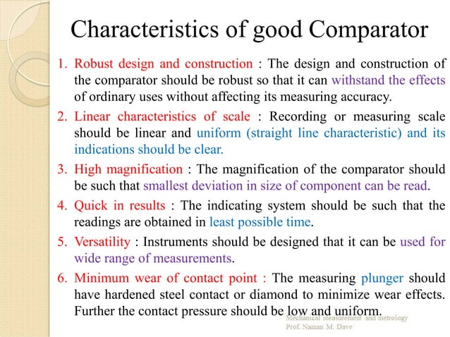 Comparators | PDF
