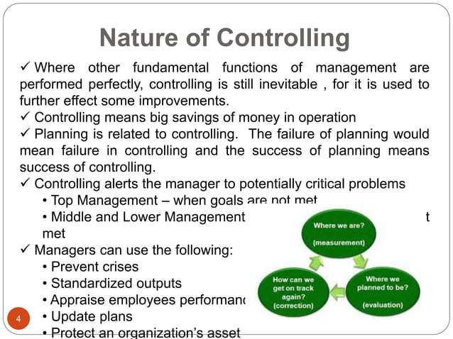 Principles of Management Controlling | PPTX