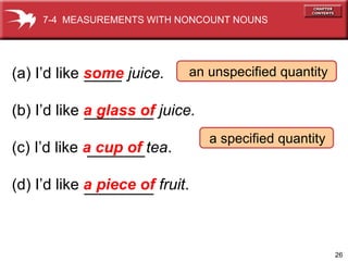 Chapter 7 (Count And Noncount Nouns) | PPS