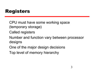 Chapter 7 cpu struktur dan fungsi | PPT