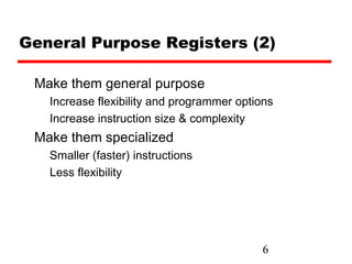 Chapter 7 cpu struktur dan fungsi | PPT