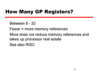 Chapter 7 cpu struktur dan fungsi | PPT