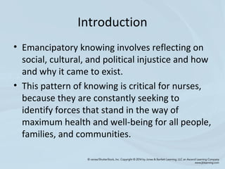 Chapter 7 critical theory and emancipatory knowing | PPT