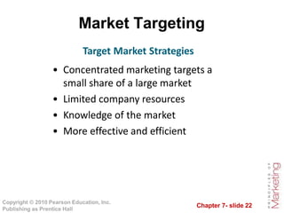 Chapter 7 Customer-Driven Marketing Strategy Creating Value for Target ...