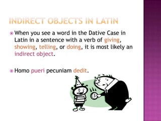 Chapter 7 Datives | PPT