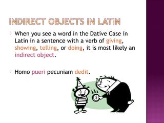 Chapter 7 Datives | PPT