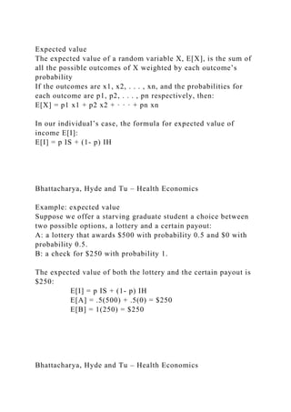 ChAPTER 7Demand for InsuranceBhattacharya, H.docx