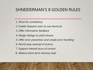 Chapter 7 design rules | PPT | Computer Software and Applications ...