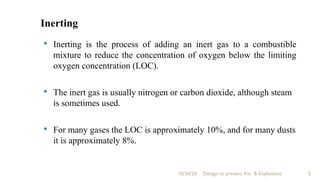 Chapter 7_ Design to prevent fire & Explosions.ppt