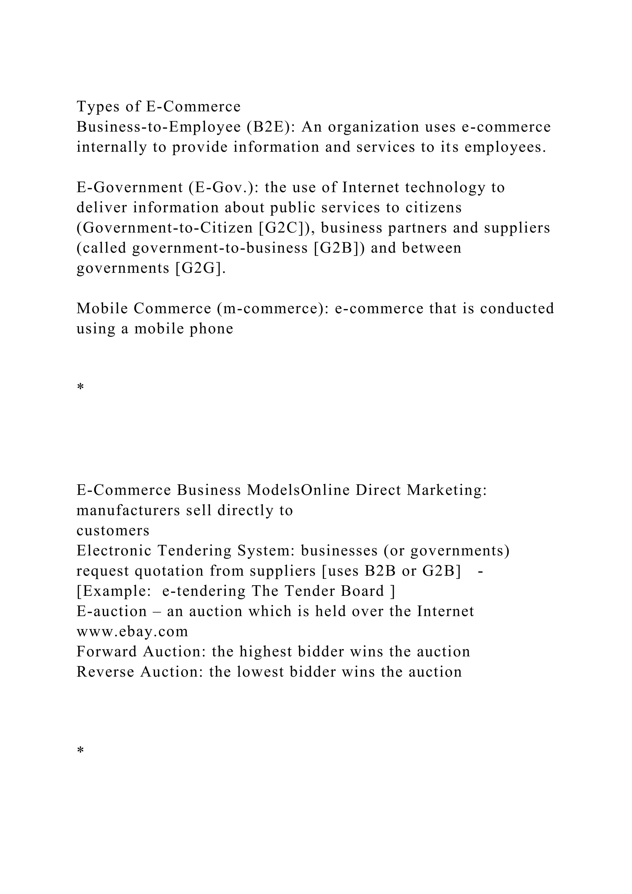 CHAPTER 7E-Commerce Applications and IssuesCHAP.docx