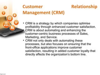 Chapter 7 e crm | PPT