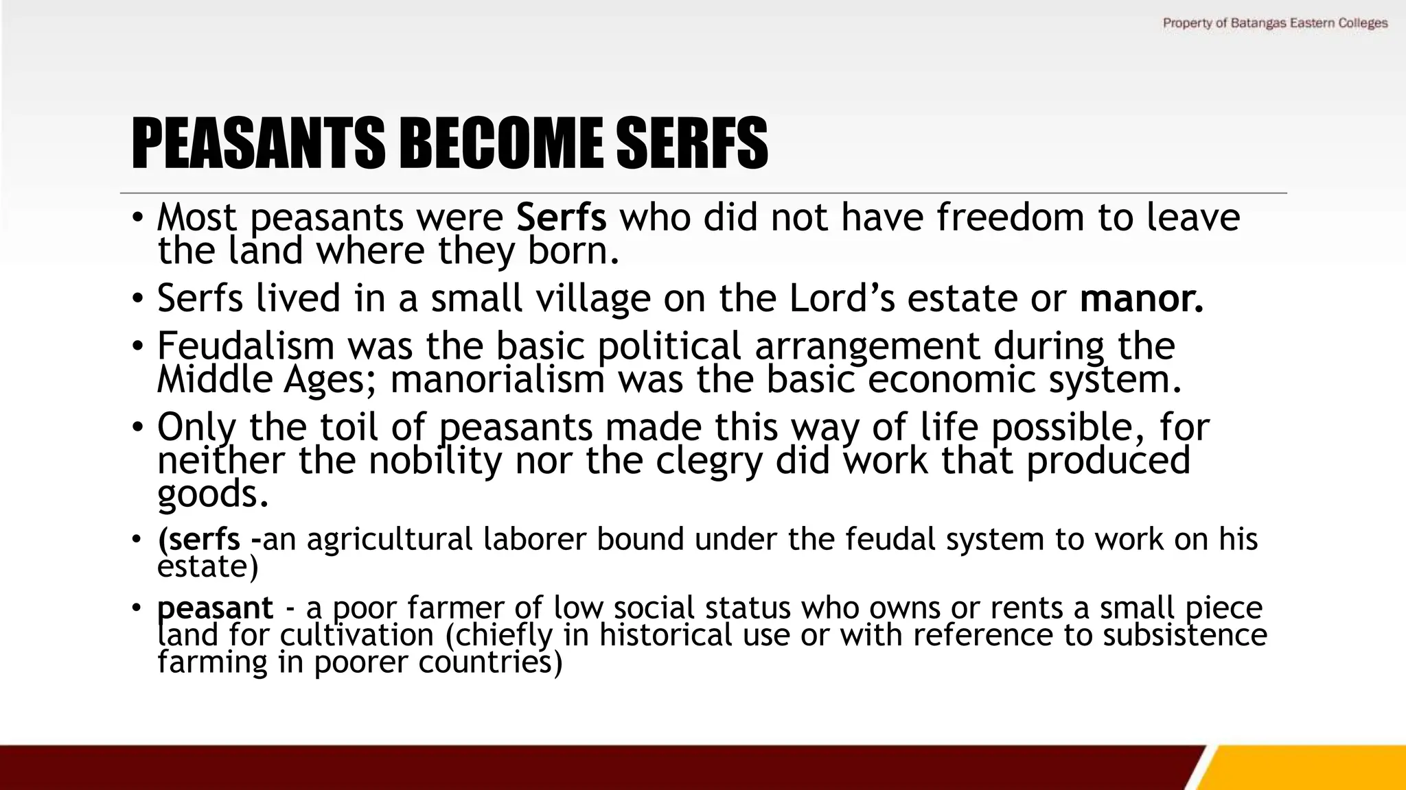 CHAPTER 7 EARLY MIDDLE AGES IN SOCIAL STUDIES | PPTX