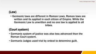CHAPTER 7 EARLY MIDDLE AGES IN SOCIAL STUDIES | PPTX