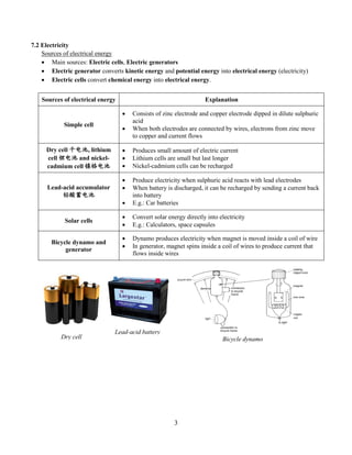 Chapter 7 Electricity | PDF