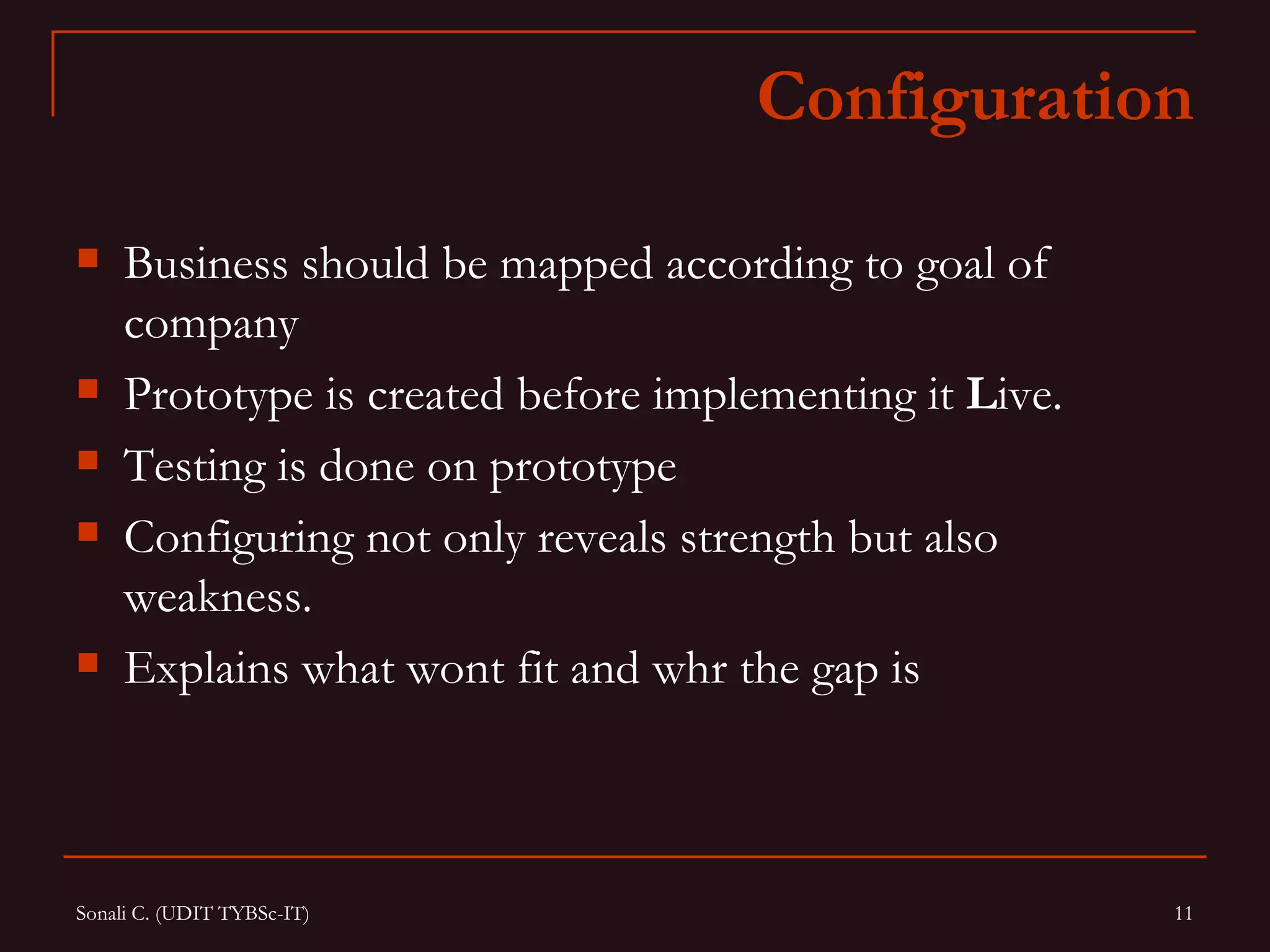 Chapter 7 Erp Implementation Lifecycle Alexis Leon | PPS | Computer Software and Applications ...