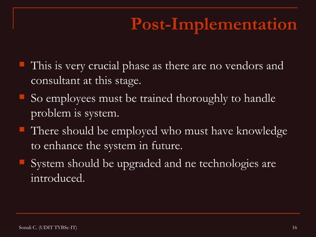 Chapter 7 Erp Implementation Lifecycle Alexis Leon | PPS | Computer Software and Applications ...
