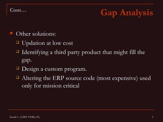 Chapter 7 Erp Implementation Lifecycle Alexis Leon | PPS | Computer Software and Applications ...