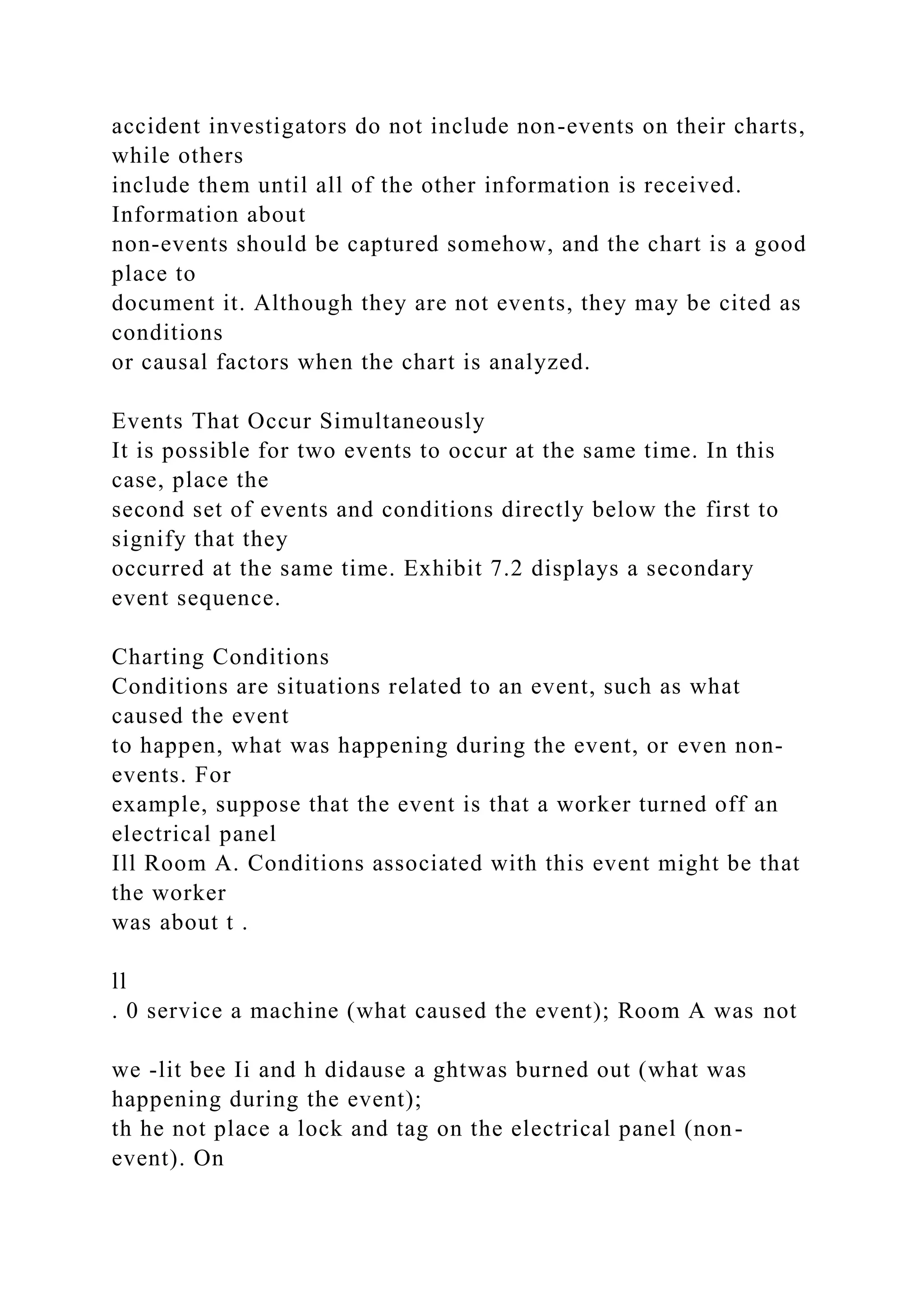 CHAPTER 7 Events and Causal Factors Analysis One.docx