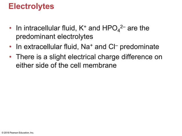 Chapter 7 FLUID ELECTROLYTES ALCOHOL | PPT