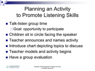 Chapter 7 Developing Listening Skills | PPT