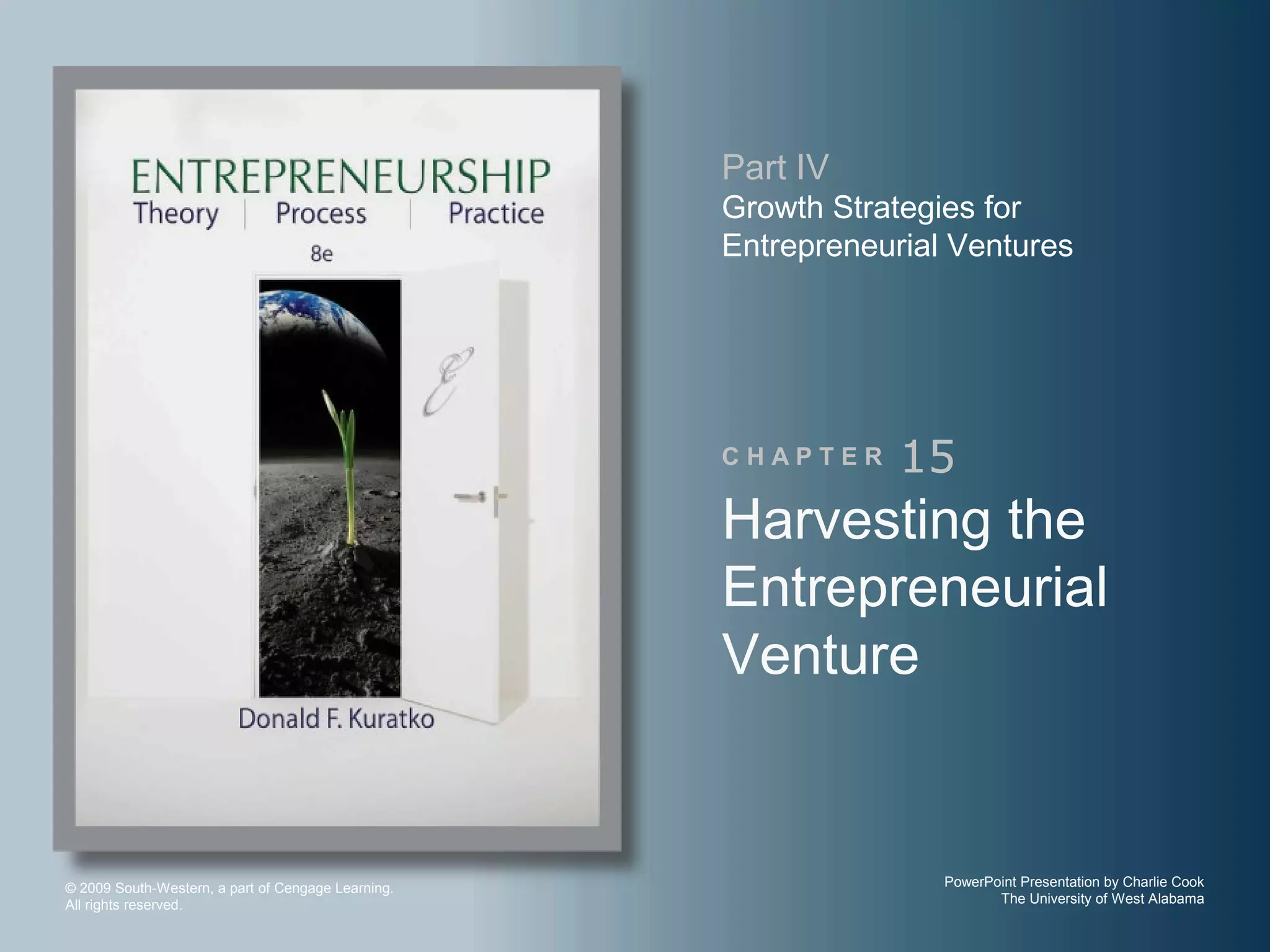 Chapter 7 harvest strategy | PPT