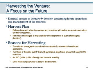 Chapter 7 harvest strategy | PPT