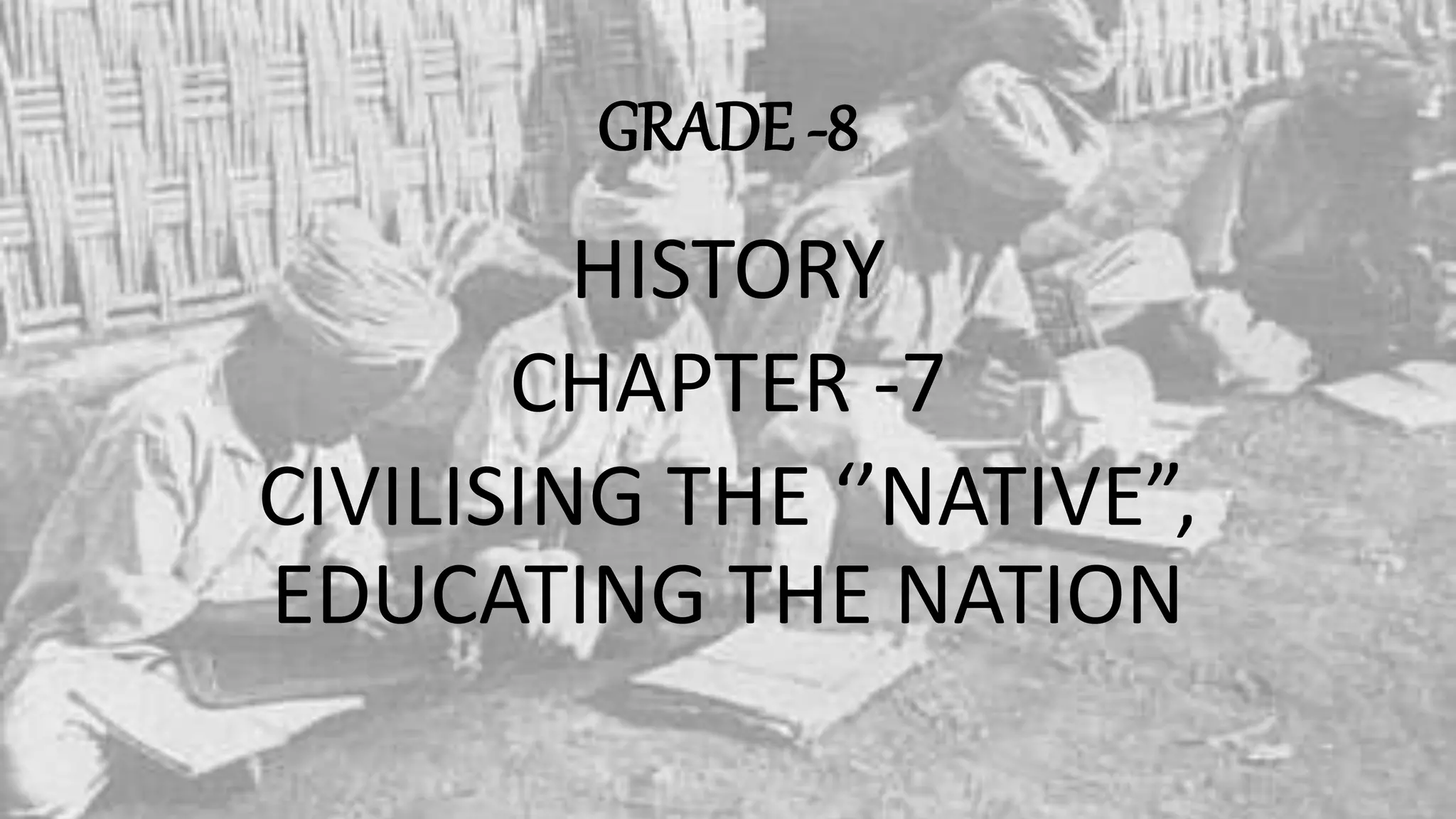 Chapter 7 history CBSE | PPTX