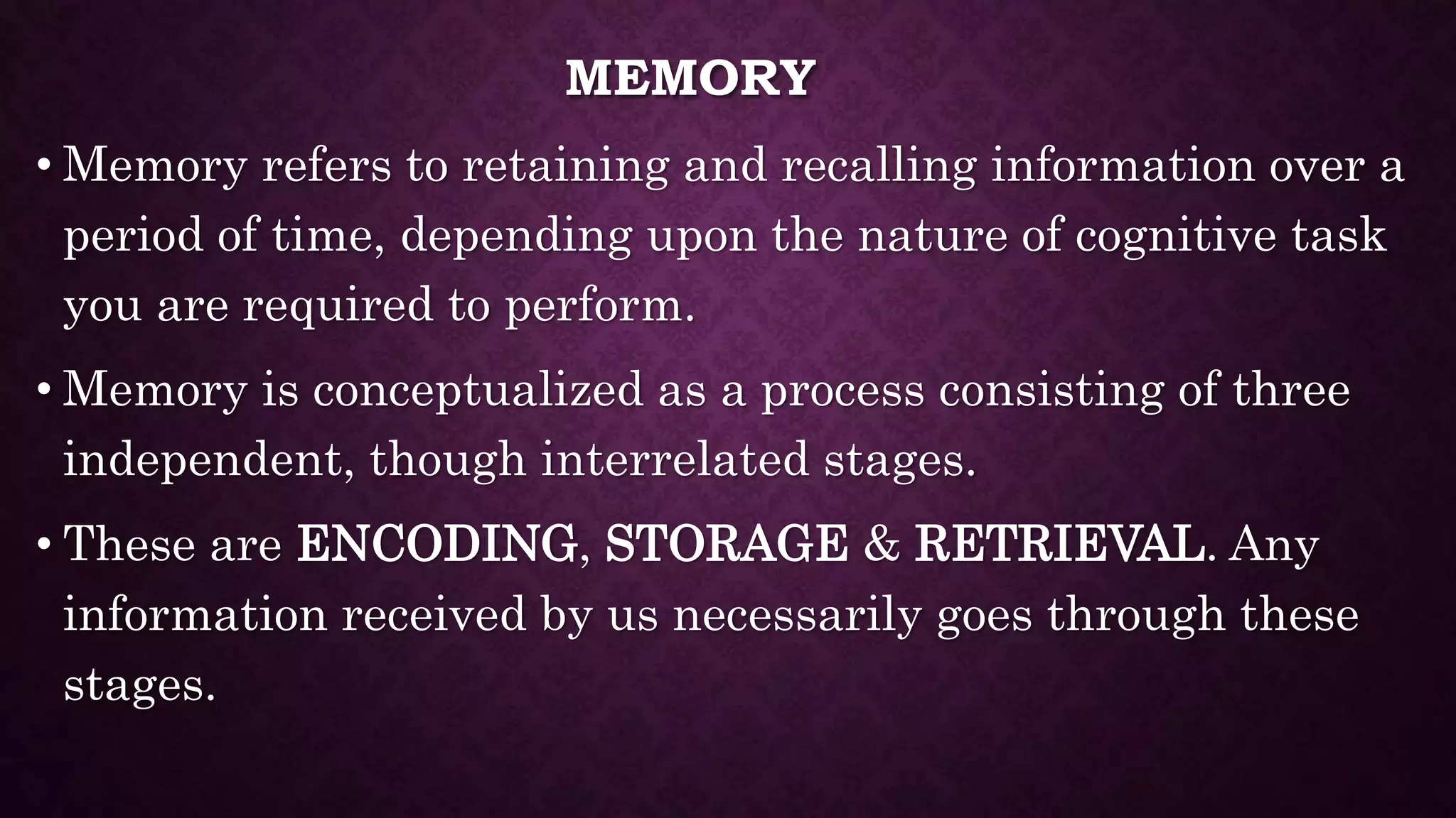 Chapter 7 Human memory.ppt