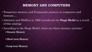 Chapter 7 Human memory.ppt