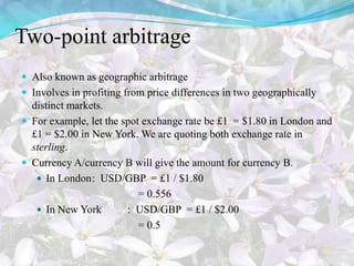 foreign exchange | PPTX | Stocks and Bonds | Personal Investing