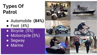 Chapter 7 The Backbone of Policing | PPT