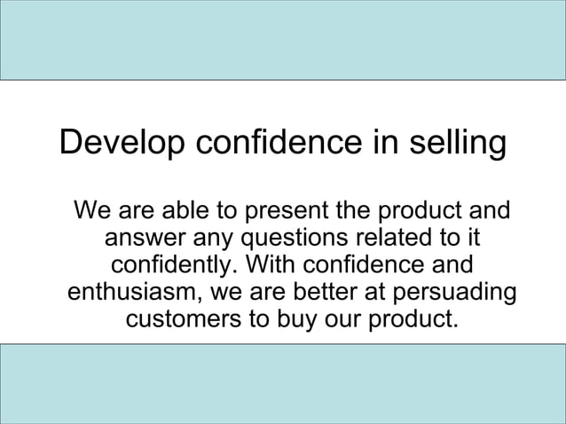 Chapter 7 importance of good product knowledge | PPT