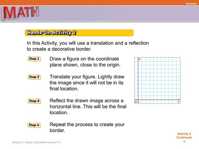 (8) Inquiry Lab - Composition of Transformations | PPT