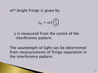 Chapter 7 interference | PPTX